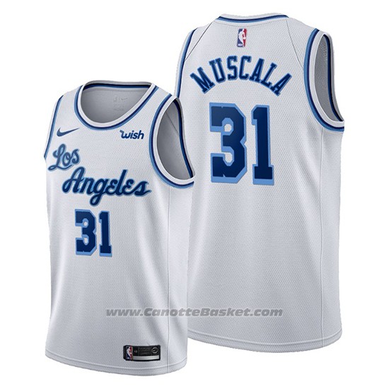 Maglia Los Angeles Lakers Mike Muscala #31 Classic Edition 2019-20 ...